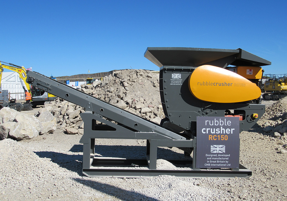 RC150V Skid Jaw Crusher - RubbleCrusher